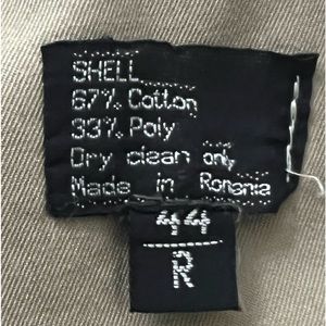 Adams Row | Jackets & Coats | Vintage Mens Double Breasted Parka Trench ...